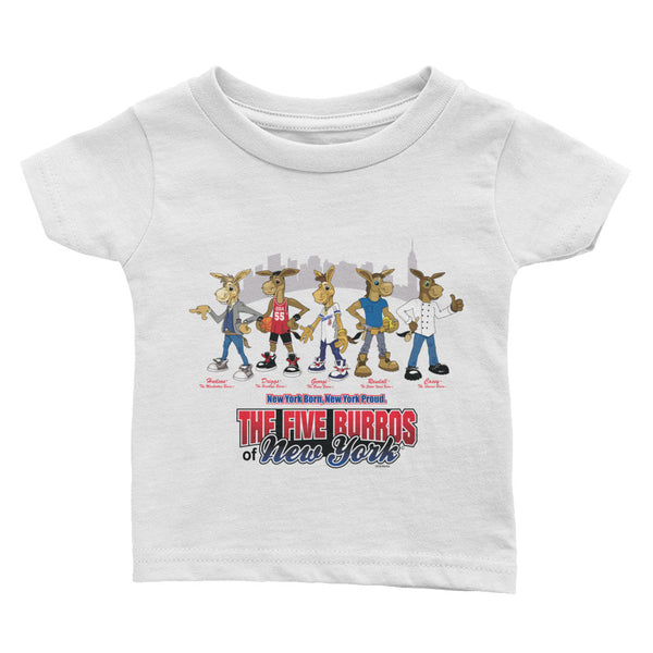 The Five Burros of New York ©-Street Logo-Infant Tee