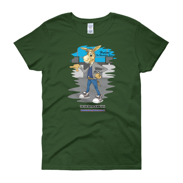 Hudson™The Manhattan Burro©-Women's short sleeve t-shirt – The Five ...